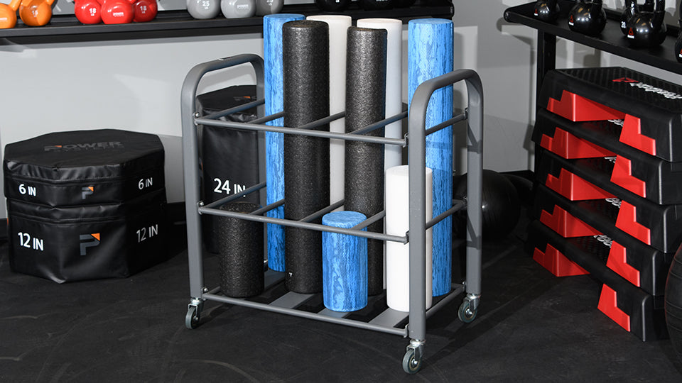 Foam Roller Storage | Wall Racks & Carts | Power Systems