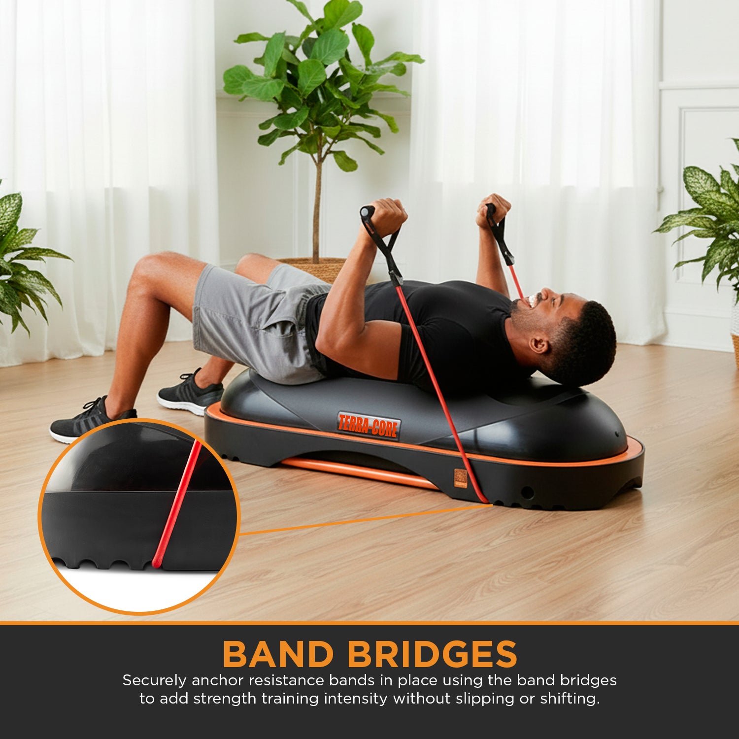 Terra-Core Balance Trainer | Air-Filled Aerobic Step | Multi-Use Core ...