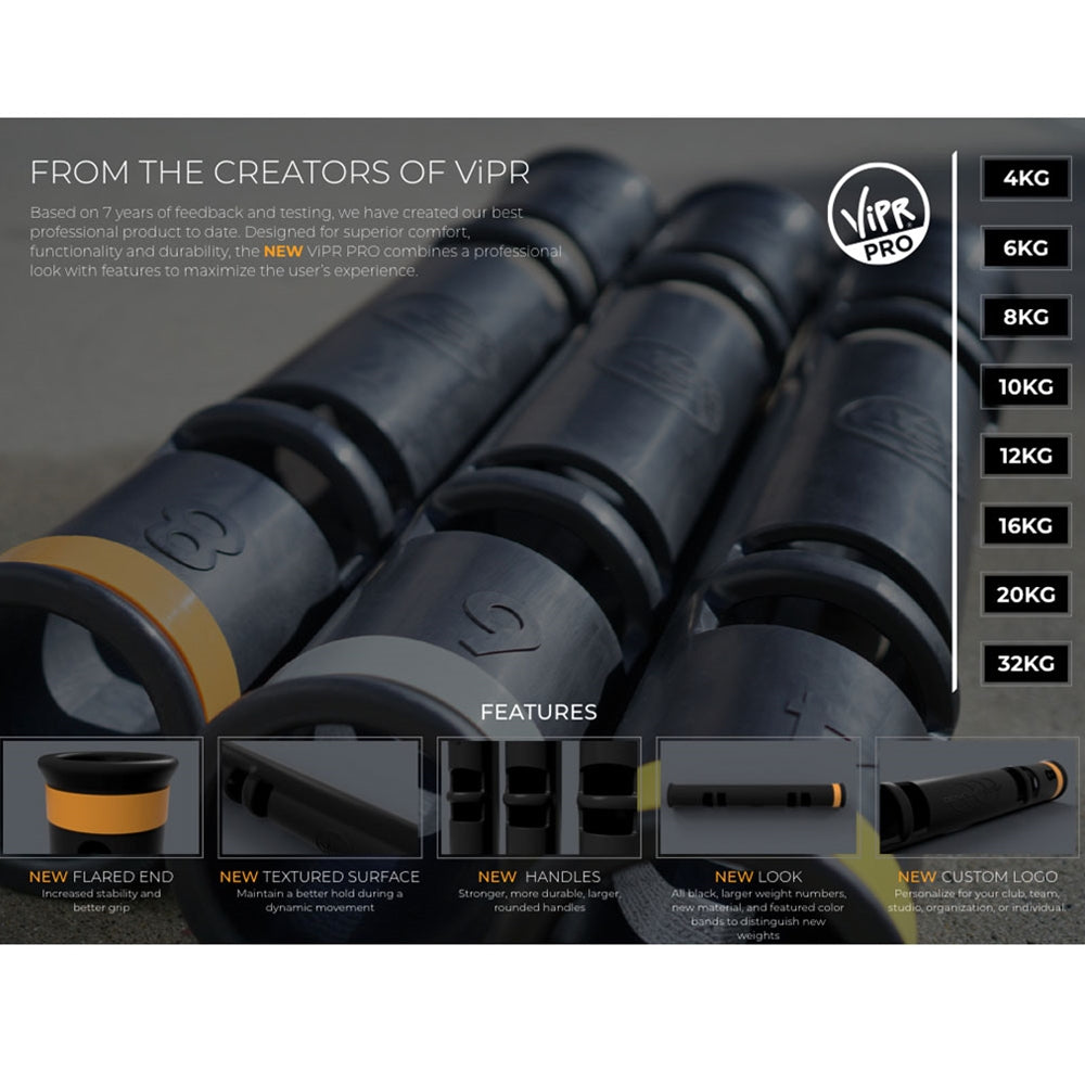 ViPR PRO | Loaded Movement Training | 4-16 kgs | Power Systems