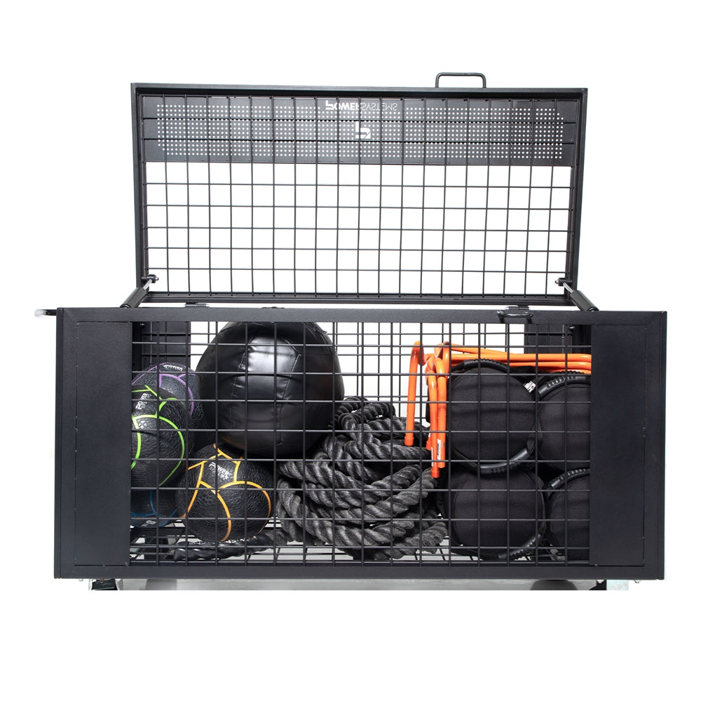 Apex Storage Cage | Lockable | Wheels Included | Power Systems