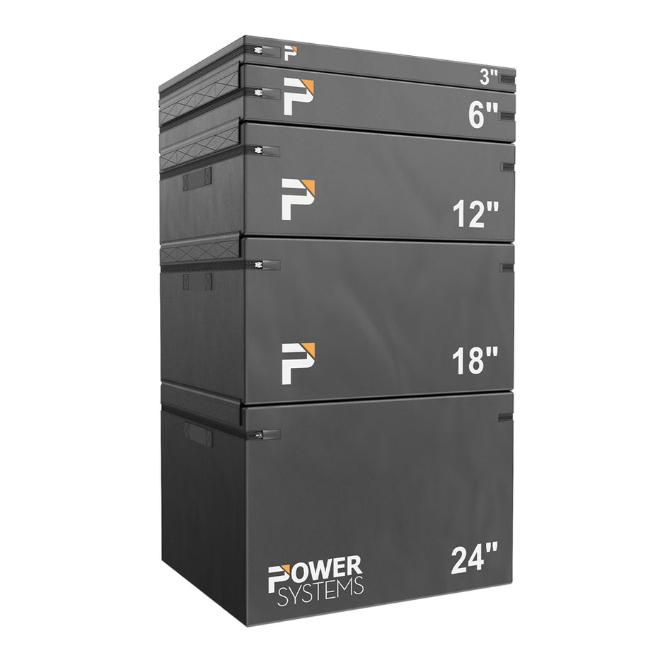 Plyo Boxes | Foam & Wood Jump Boxes | 12" to 42" | Power Systems