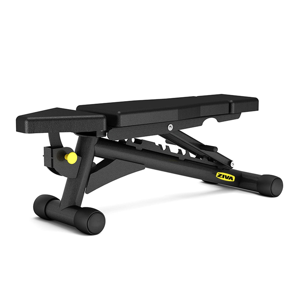 Flat-Incline-Decline Bench | 10 Positions | Steel | Power Systems