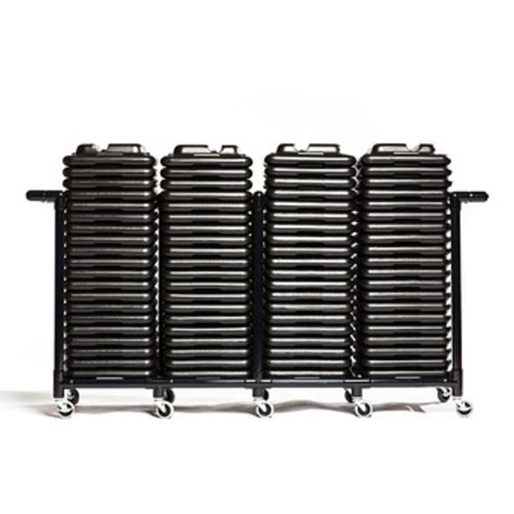 Step Riser Storage Cart | Holds 80 Risers | Mobile | Power Systems